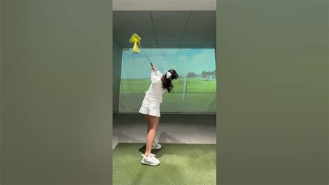 예쁜 팔로우 스윙 피니쉬 만들기klpga정혜윤프로 여자프로골퍼 프로골퍼 Golfswing 골프스윙 골프레슨