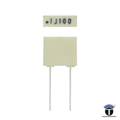01uf 100v Polyester Film Capacitor Tomson Electronics