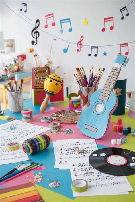 Fun Diy Music Themed Crafts To Make At Home