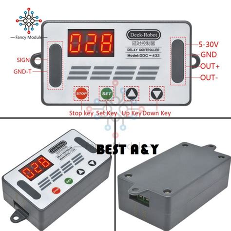 Jual Timer Time Digital Delay Switch Control OFF ON Relay Programable V Kota Surabaya BEST