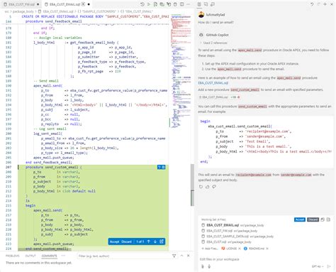 Vscode And Copilot Free For Plsql