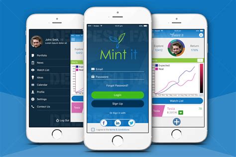 IPhone App UX UI Design On Behance