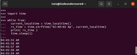 Python Sleep Function Usage With Examples Code Underscored