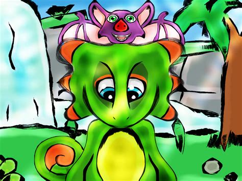 Yooka Laylee By Animelovercat13 On Newgrounds