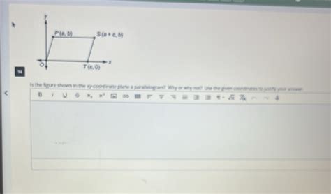 Solved 38 Is The Figure Shown In The Xy Coordinate Plane A
