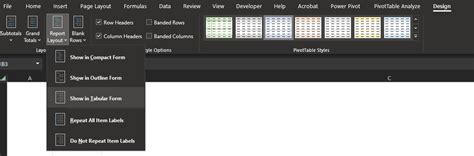 R Openxlsx2 Pivot Table Layout Options Stack Overflow