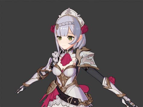 Portfolio Ben Ayers Genshin Impact Character Shader For Eevee