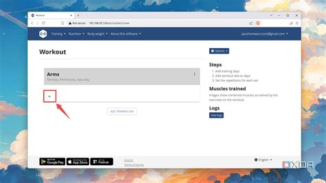 I Self Host Wger To Track My Fitness Goals Heres How