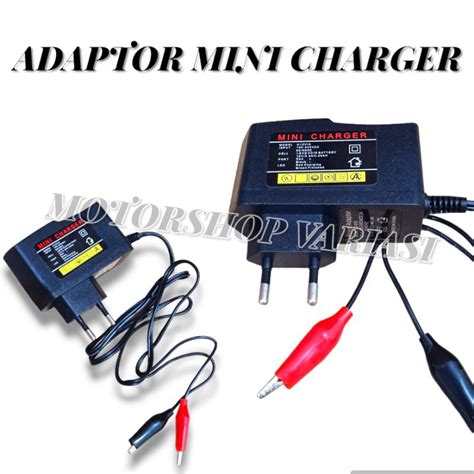 Jual Adaptor Tester Mini Adaptor Charger Aki Charger Aki Mini Volt Shopee Indonesia