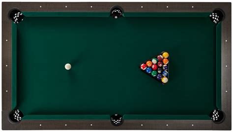 Pool Table Top View