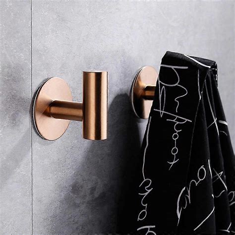 2pcs Bathroom Hook Stainless Steel Hook Heavy Duty Hook For Bathroom