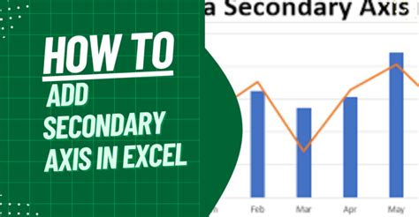 How To Add Secondary Axis In Excel
