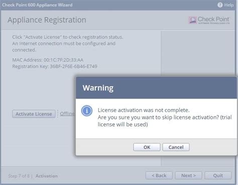 Check Point Appliance Basic Setup Security