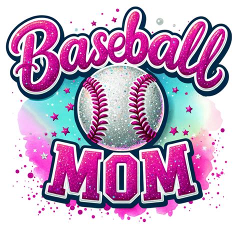 Baseball Mom Hot Pink Dtf Direct To Film Transfer Twisted Image