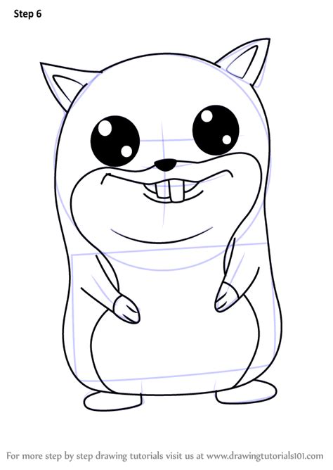 How To Draw Kawaii Rhino From Bolt Kawaii Characters Step By Step DrawingTutorials Com