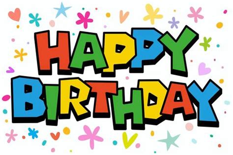 Free Vectors Colorful Word Happybirthday