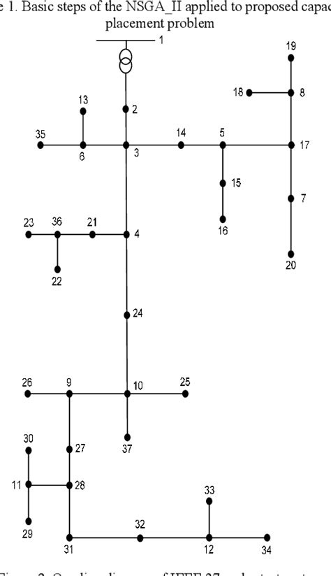 Figure 1 From A Multi Objective Genetic Algorithm For Capacitor Placement In Unbalanced And