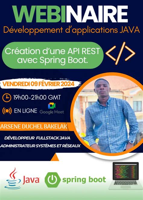 Webinaire Développement Dune Api Rest Avec Spring Boot