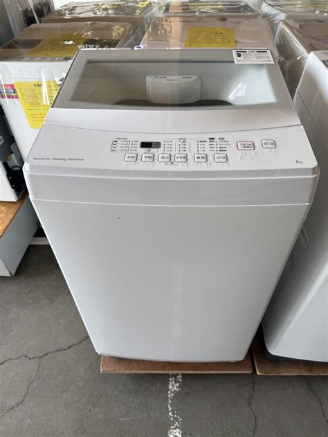 札幌市東区のリサイクルショップ快適生活館 ニトリ 洗濯機 60㎏ Ntr60 2019年製