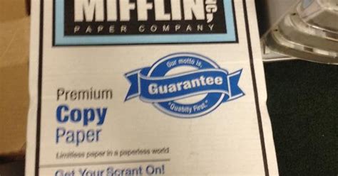 Til Dunder Mifflin Actually Sells Real Paper And This Is How I Found Out Rpics