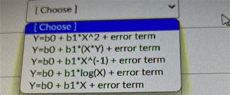 Solved Match The Graph With The Appropriate Regression Or Chegg Com