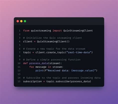 Roey Zalta On Linkedin Apachekafka Quix Python Kafka Datastream Mlops Machinelearning