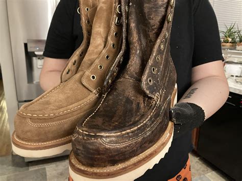 Waxed Snuff Reverse Kudu Field Boots Rgrantstoneboots
