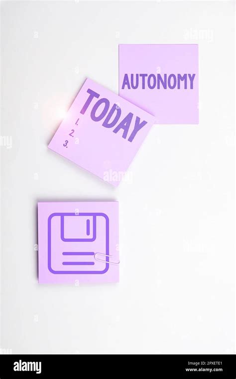 Hand Writing Sign Autonomy Concept Meaning Vehicle That Can Guide Itself Without Human