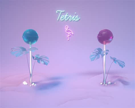 3d Candy Tetris On Behance