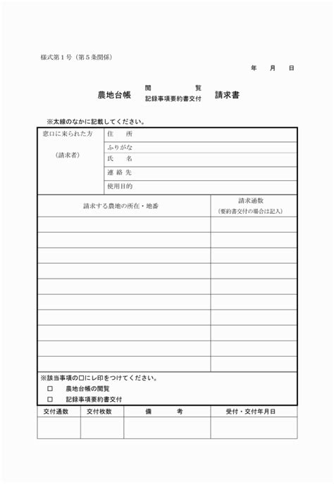 浅口市農地台帳等の公表等に関する実施要領