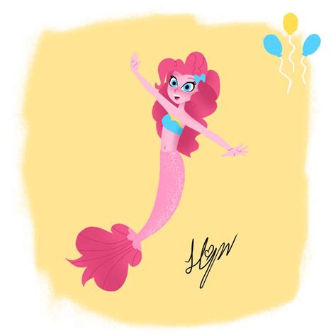 Pinkie Pie Mermaid By Thehopeelias On Deviantart
