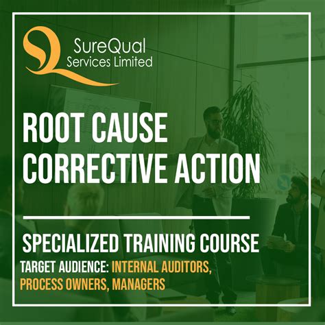 Root Cause Corrective Action RCCA SurequalCourses