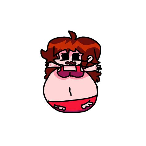 Fnf Gf Bikini Inflation By Vatela571 On Deviantart
