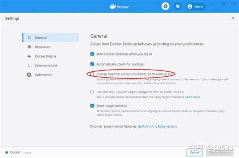 【运维部署】windows下docker开启远程访问 知乎