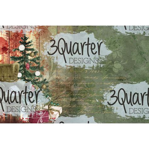 3quarter Designs December Wishes Collection Card Kit