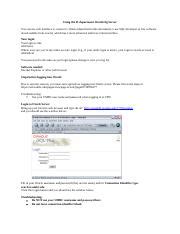 Oracle Login Docx Using The IS Department Oracle G Server You Can Use Web Interface To