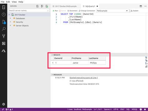 Working With Sql Server On Linux For Net Development • Jamie Phillips