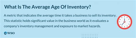 Average Age Of Inventory Overview How To Calculate Importance Wall Street Oasis
