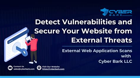 External Web Application Scans Safeguard Your Digital Presence