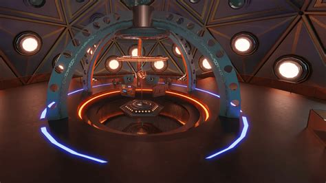 Working On A Tardis Console Room Concept Id Say Im 80 Done R Doctorwho