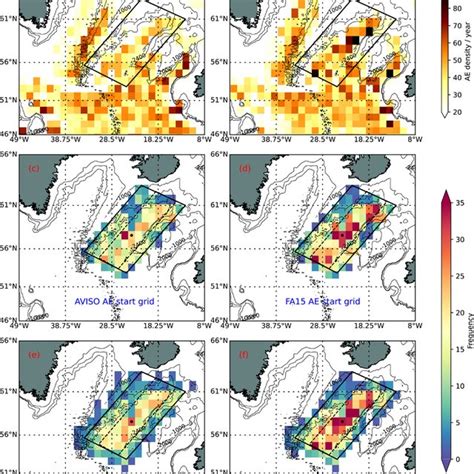 Spatial Correlation Maps Of The Yearly Number Of Aes Against A Sea