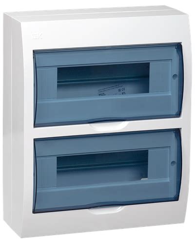 KREPTA 3 Корпус пластиковый ЩРН-П-24 IP41 белый IEK (MKP12-N-24-40-10 ...