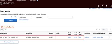 Hawaii Information Portal How To Use The Query Viewer