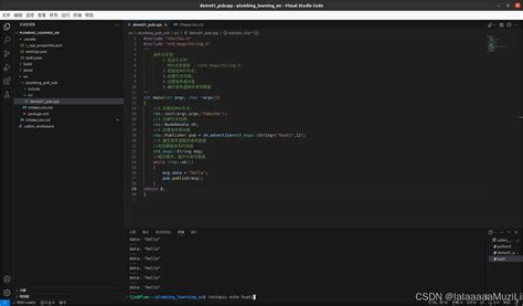 Ros学习笔记（7）——话题通信（c篇）ros C发布话题 Csdn博客