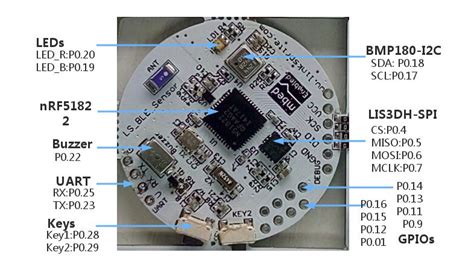 Mbed Ble Sensors Tag Botland Robotic Shop