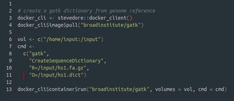 using {stevedore} to manage docker based variant calling pipelines from r by discindo medium