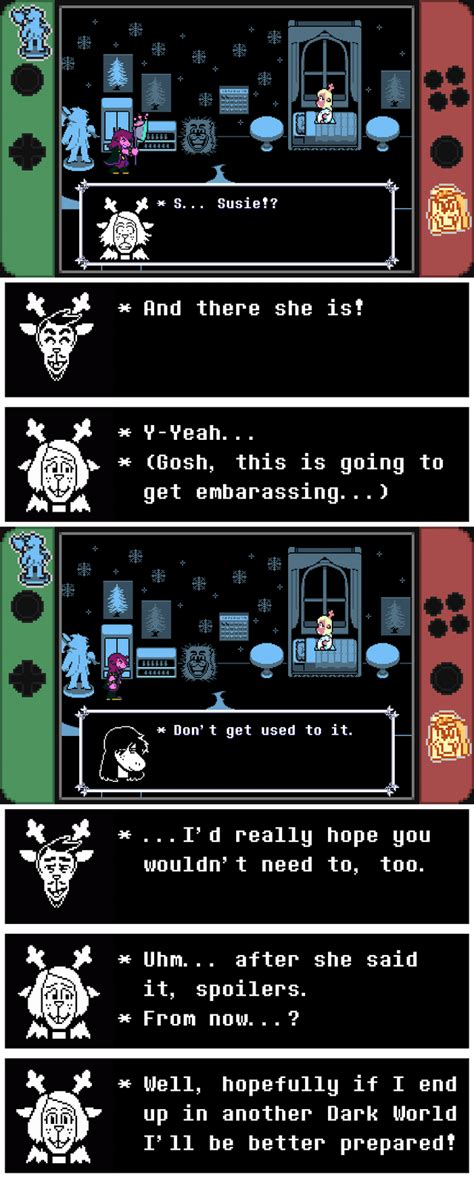 Noelle And Rudy Play Deltarune Chapter 2 Part 30 Holiplays Au Here