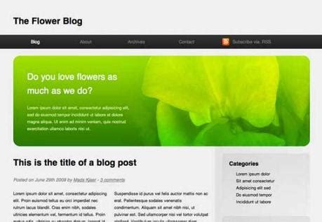 Templates Gratuits HTML Et CSS Paperblog