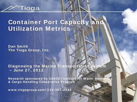 Pdf Container Port Capacity And Utilization Metrics Dokumentips