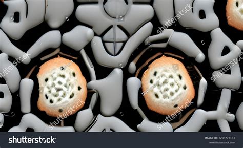 3d 바이러스 박테리아 셀 렌더링 배경 스톡 일러스트 2203773153 Shutterstock